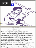 Basic Skills in Arnis | PDF | Foot