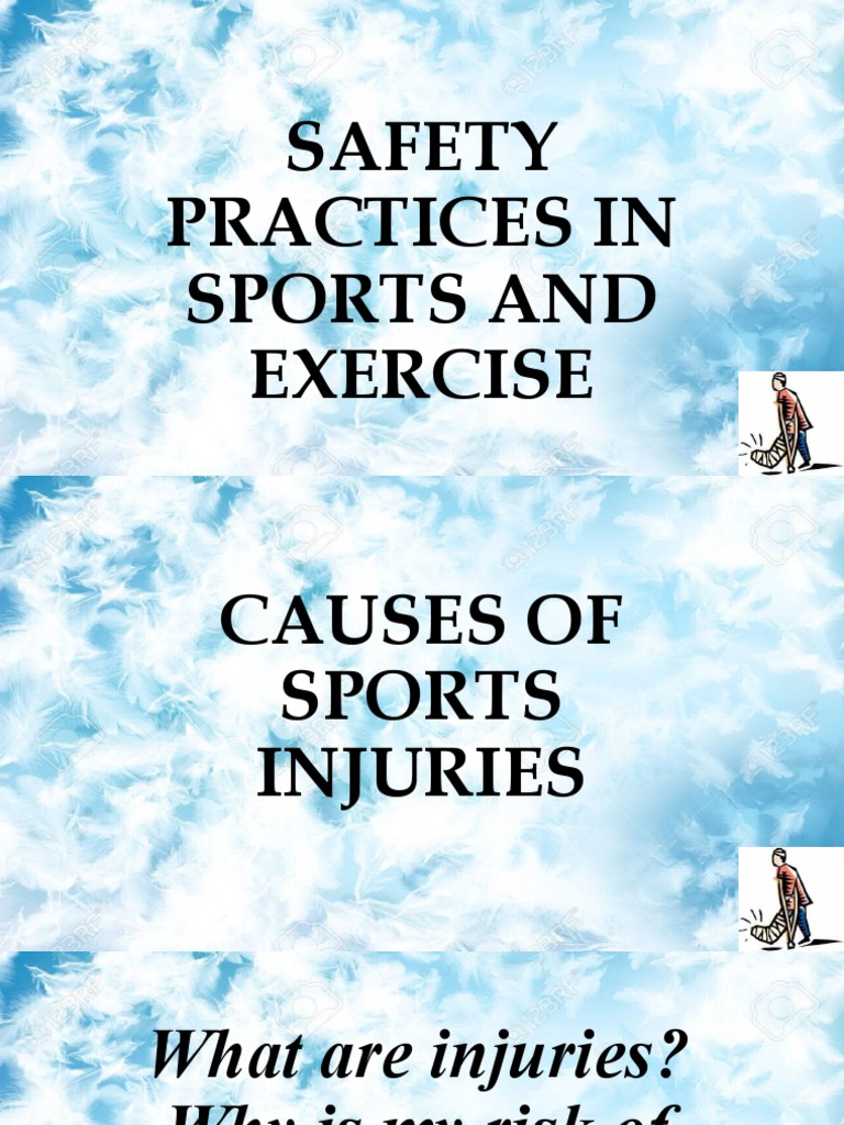 Safety Practices in Sports and Exercise | Download Free PDF | Knee ...