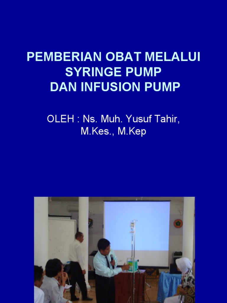 Infus Pump Syringe Pump | PDF