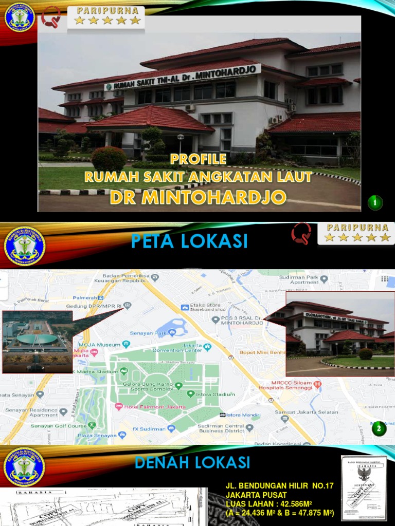 Layanan dan Sejarah RSAL Dr. Mintohardjo | PDF