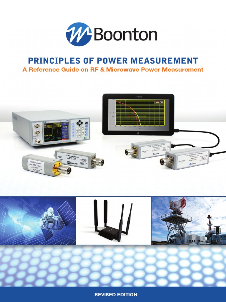 Principles of Power Measurement: A Reference Guide On RF & Microwave ...