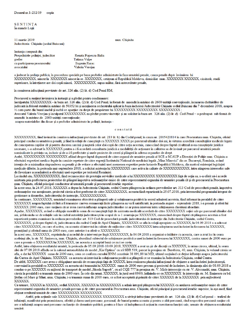 Sentinta Vadim Scarlat | PDF