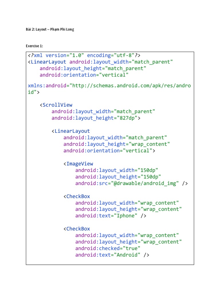 Android Android Android Android: Linearlayout | Download Free PDF ...