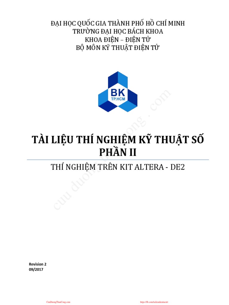 Ky Thuat So Le Thi Kim Anh TN Kts Phan II Kit De2 Rev5 (Cuuduongthancong - Com) | PDF
