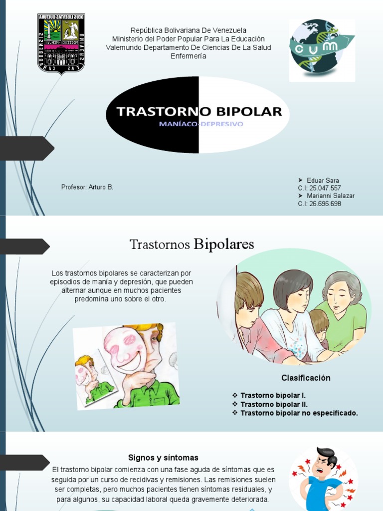 Trastornos Bipolares | PDF | Desorden bipolar | Manía