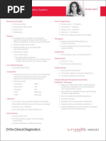 Manual Vitros 4600 | PDF