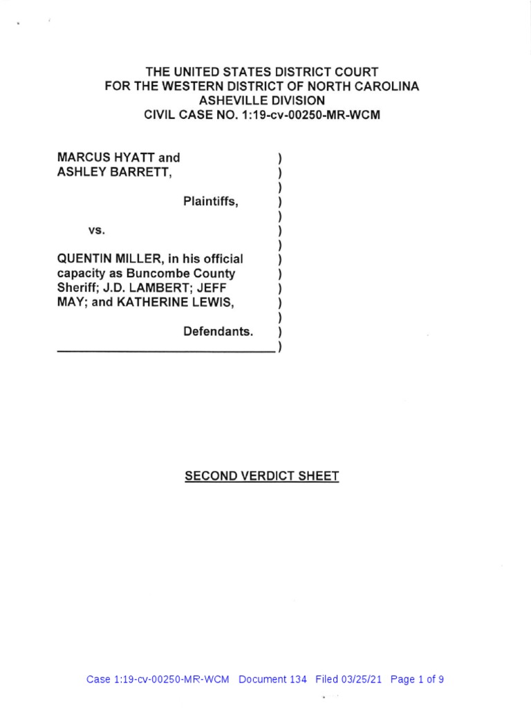 Verdict Sheet For Phase 2 | PDF