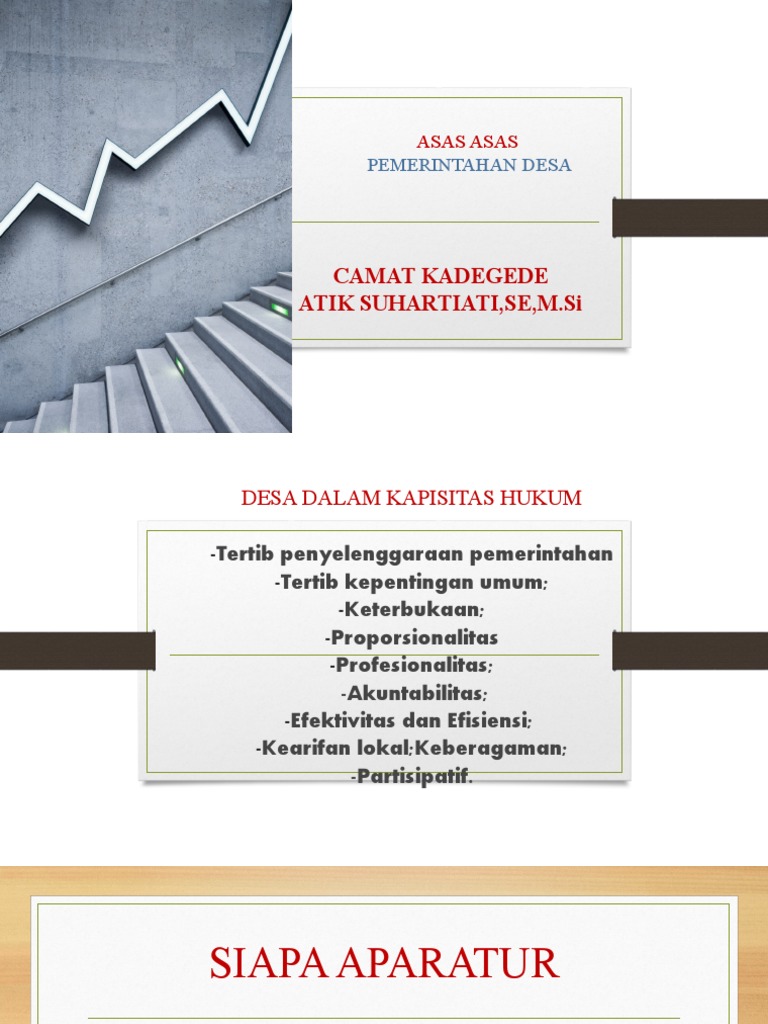 Struktur dan Tugas Pemerintahan Desa | PDF