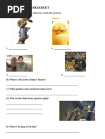 Disney Pixar Coco Worksheet | PDF