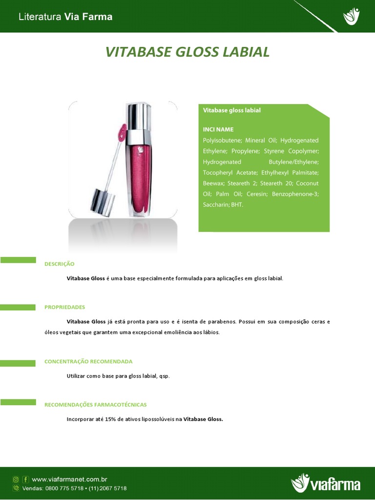 Vitabase Gloss Labial | PDF