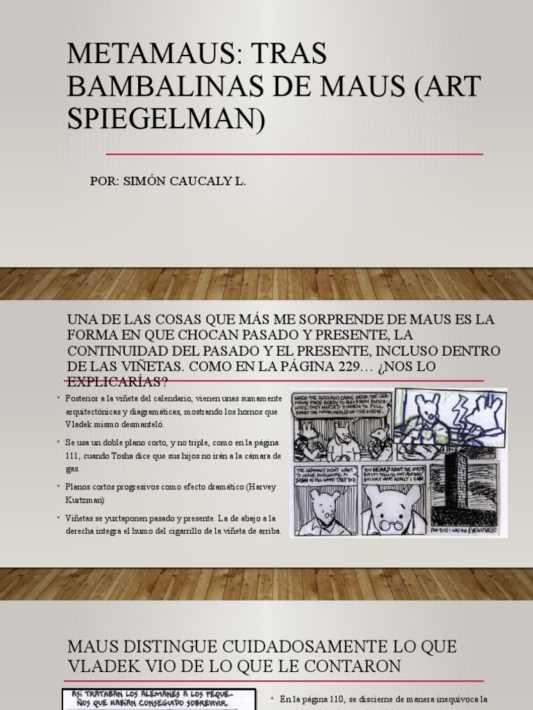 Presentación pp.214-234 Metamaus | PDF | Cómics