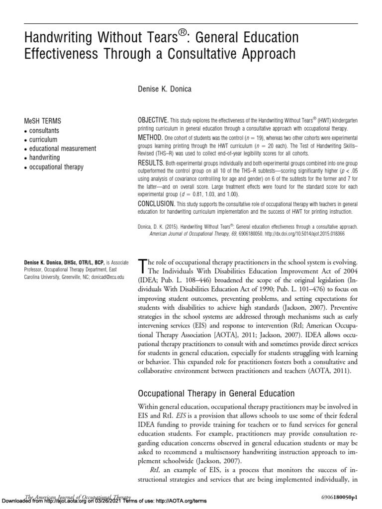 Learning Without Tears | PDF | Schools | Science