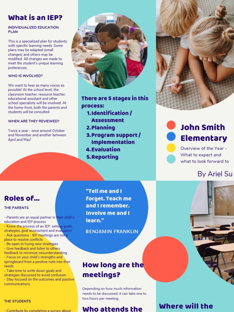 Resource Brochure - Ariel Su | PDF | Individualized Education Program ...