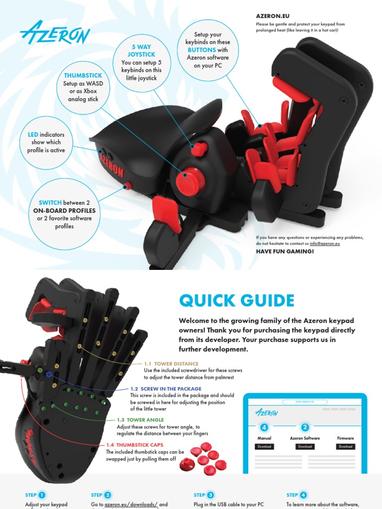 Azeron Quick Guide v3 | PDF
