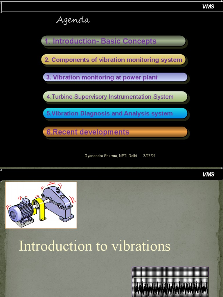 Vibration Monitoring System Overview | PDF | Turbine | Bearing (Mechanical)
