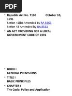Republic Act No. 7160 - Official Gazette of The Republic of The ...