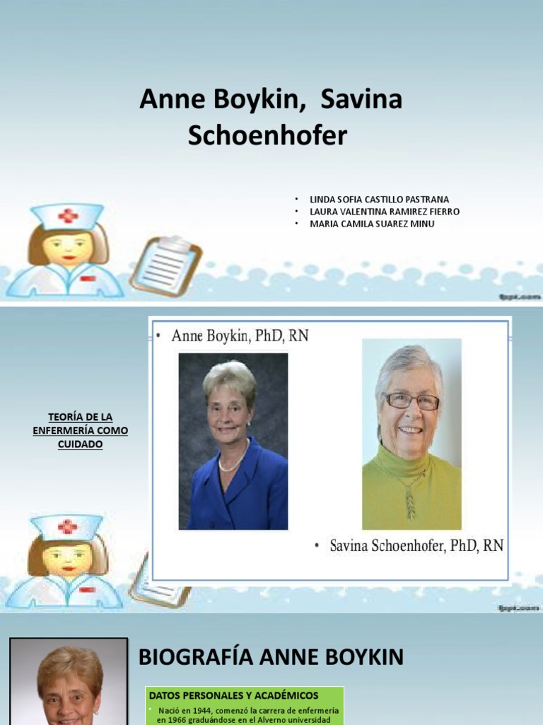 TEORIA Anne Boykin y Sabina | PDF | Compasión | Enfermería