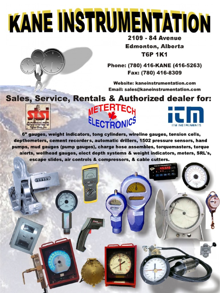 Kane Brochure - 2016 | PDF