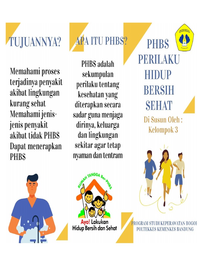 Leaflet PHBS | PDF