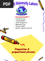 Tagalog Prepositions | PDF