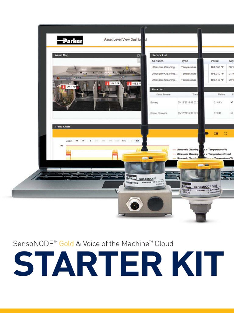 Starter Kit: Sensonode & Voice of The Machine Cloud | PDF | Radio ...