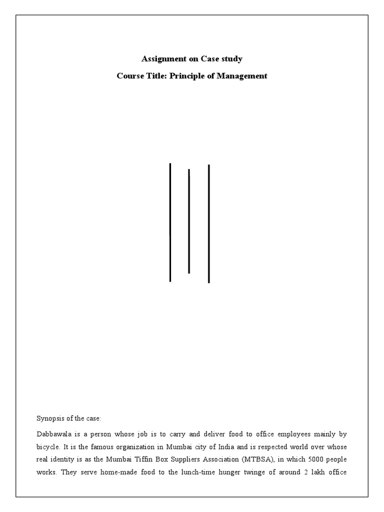 Principle of Management Case Study | PDF | Economies | Business