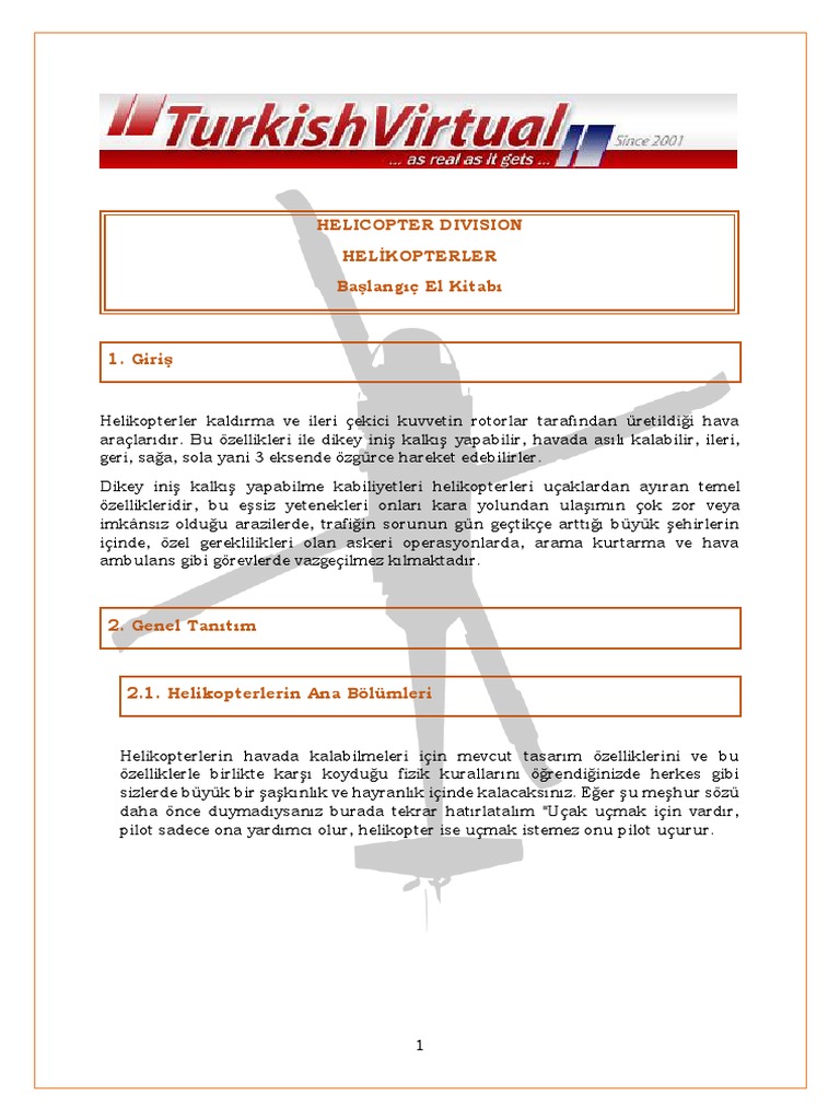 Helicopters Handbook | PDF