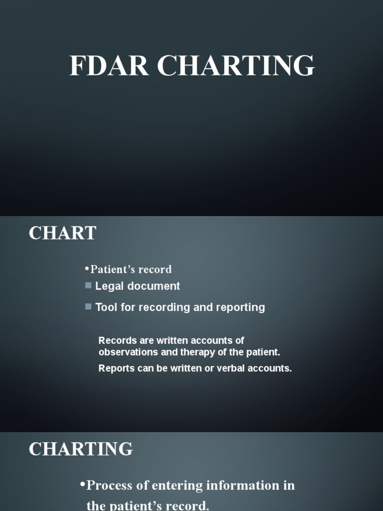 FDAR Charting | PDF | Medical Diagnosis | Patient