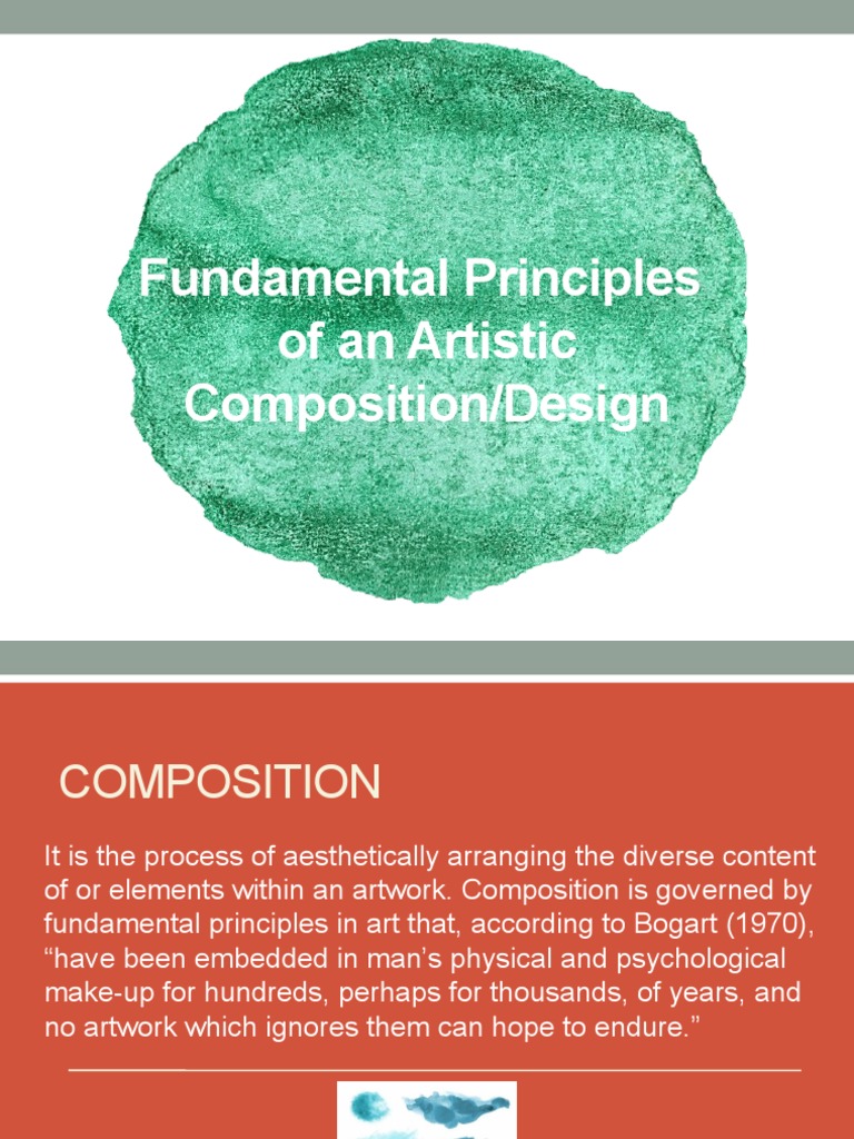 T8P2 Fundamental Principles of Art Design and Composition | PDF