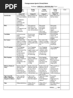 Student Interview Rubric | PDF | Job Interview | Cognition