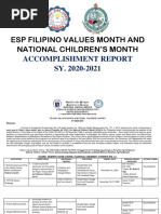 Esp Action Plan 2022-2023 | PDF | Teachers | Disciplines