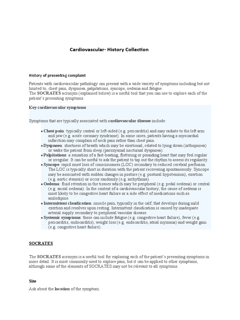 CVS - History Collection | Download Free PDF | Blood Pressure | Physiology