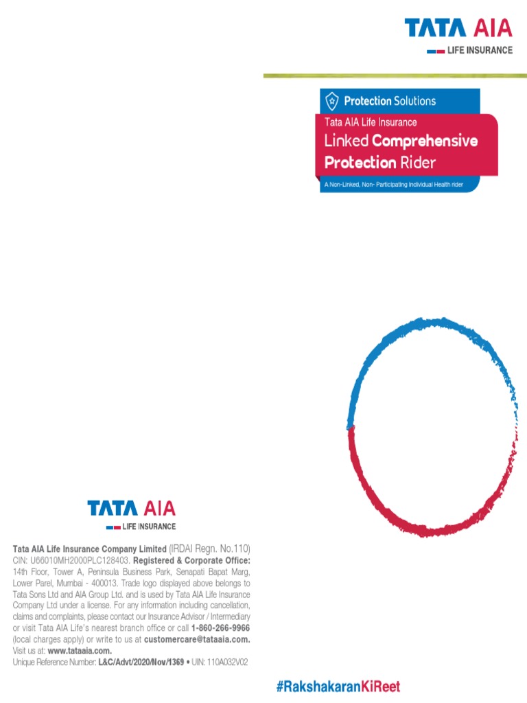 Linked Comprehensive: Protection Rider | PDF | Present Value | Insurance