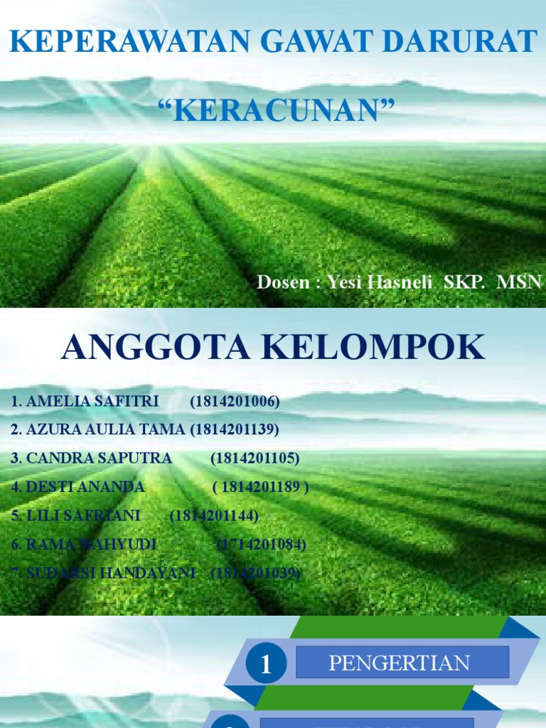 KGD 'Keracunan' | PDF