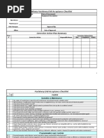 Cradle Inspection Weekly Checklist | PDF | Manufactured Goods | Equipment