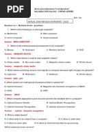 Basic Computer Practical Notes | PDF | Computer File | Media Technology