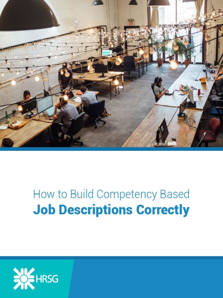 How To Build Competency Based Job Descriptions Correctly | PDF ...
