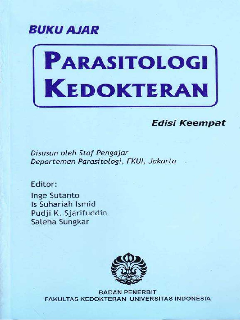 Cover Buku Ajar Parasitologi Kedokteran Edisi Keempat | PDF