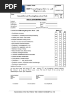 Project Title:: Checklist For Plastering | PDF | Art Media | Building ...