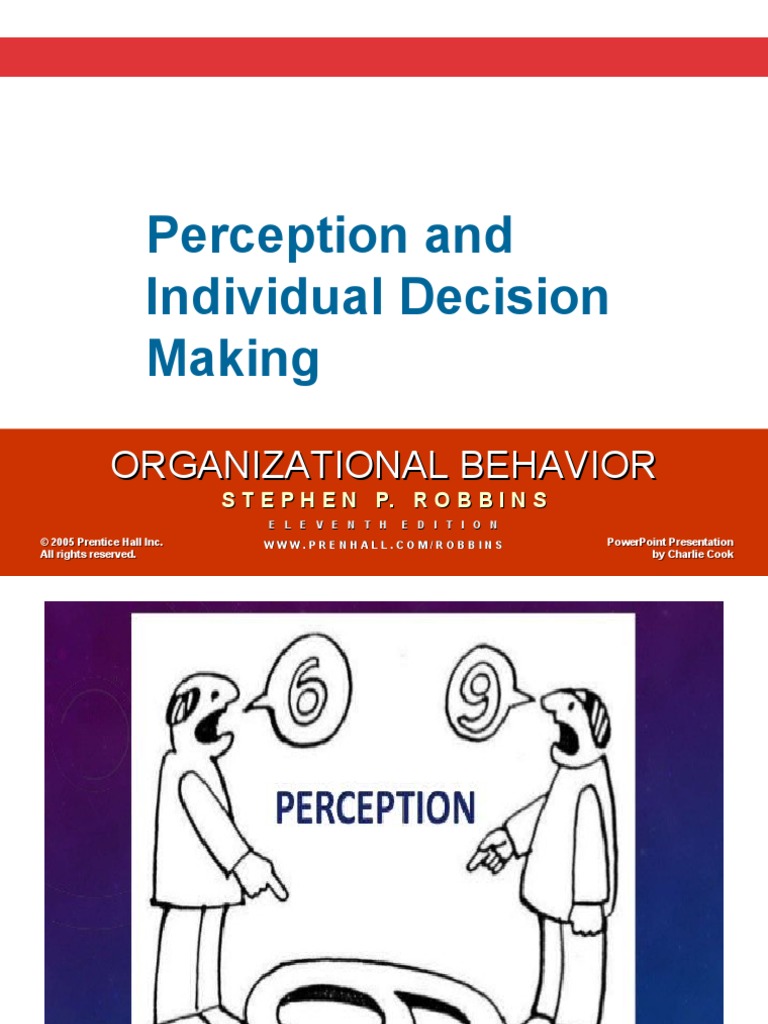 Perception & Individual Decision Making | PDF | Bias | Perception