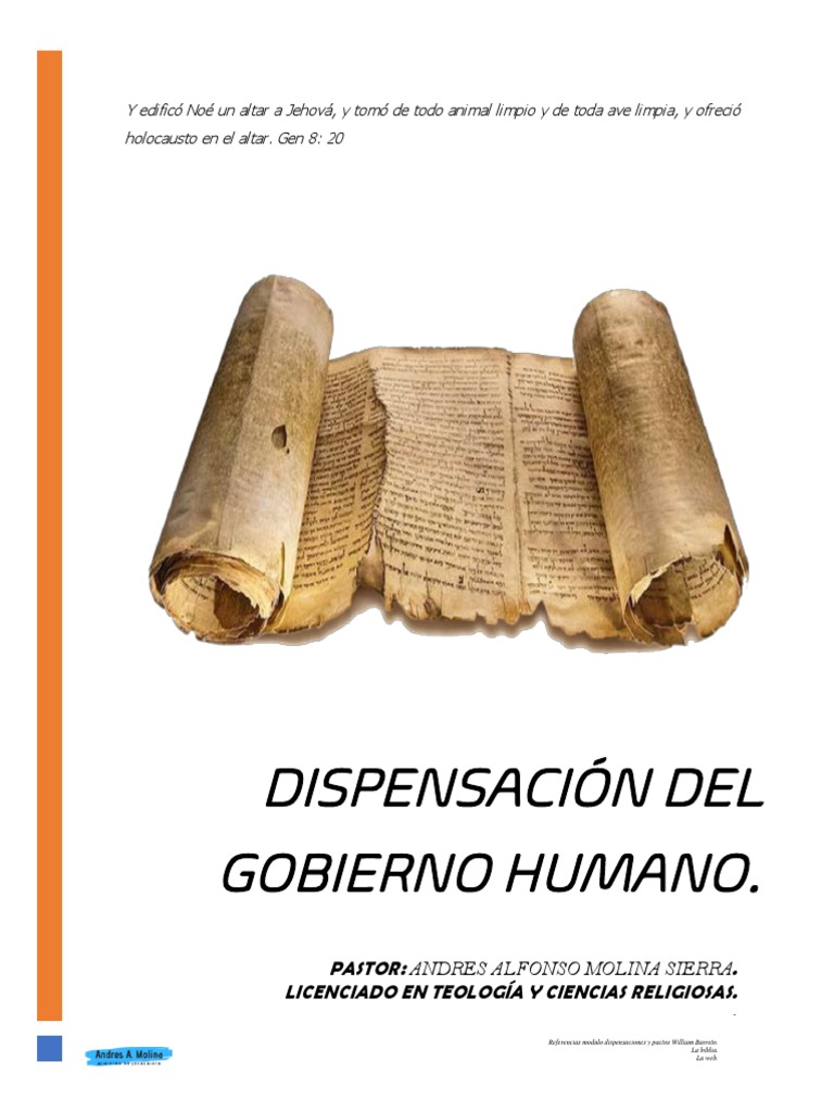 Dispensación del Gobierno Humano | PDF | Noé | Jamón (Hijo De Noé)