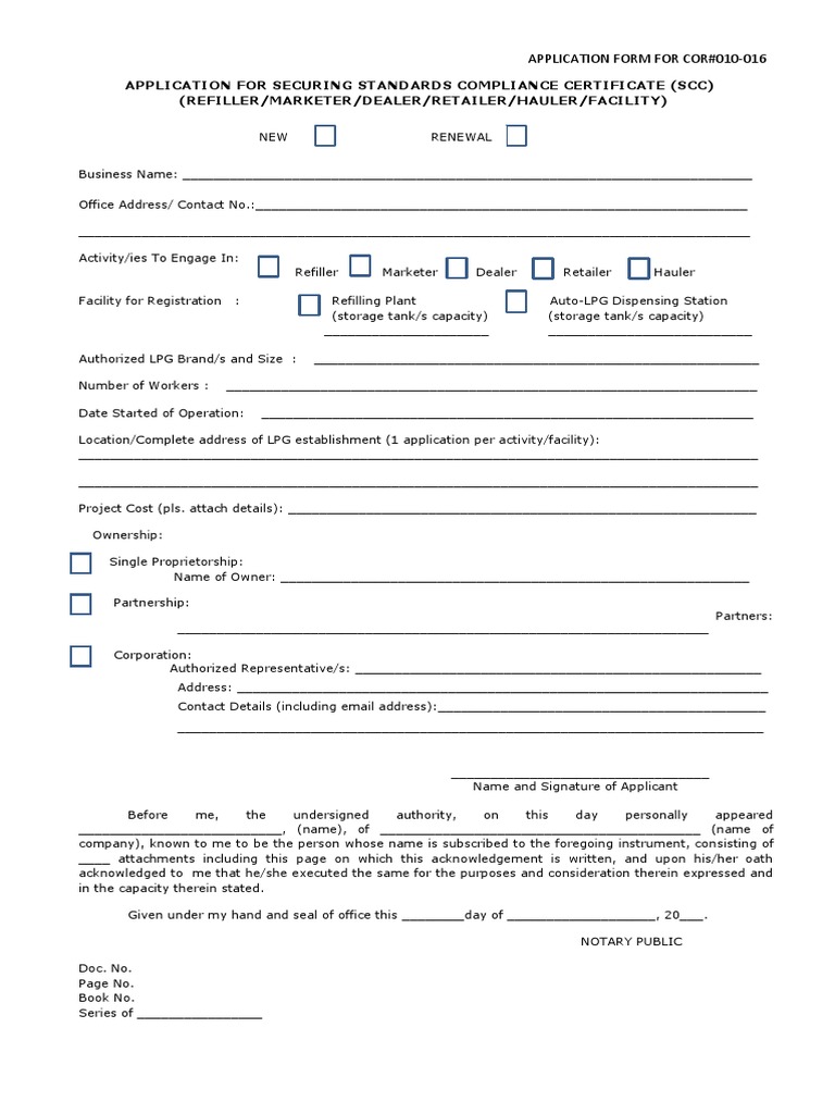 FO OIMB A2 011 Application Form | PDF | Business