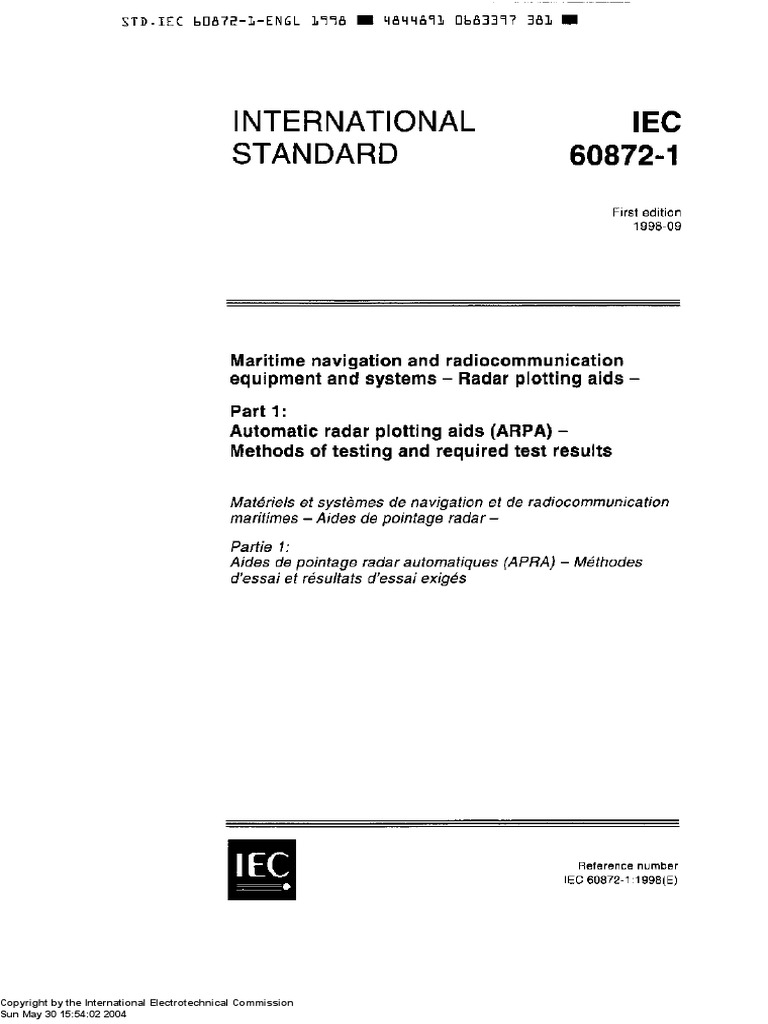 Iec 60872 - 1 | PDF | International Electrotechnical Commission ...