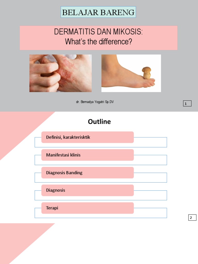 Dermatitis Dan Dermatomikosis | PDF | Sains & Matematika