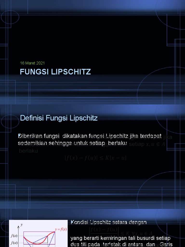 Fungsi Lipschitz | PDF