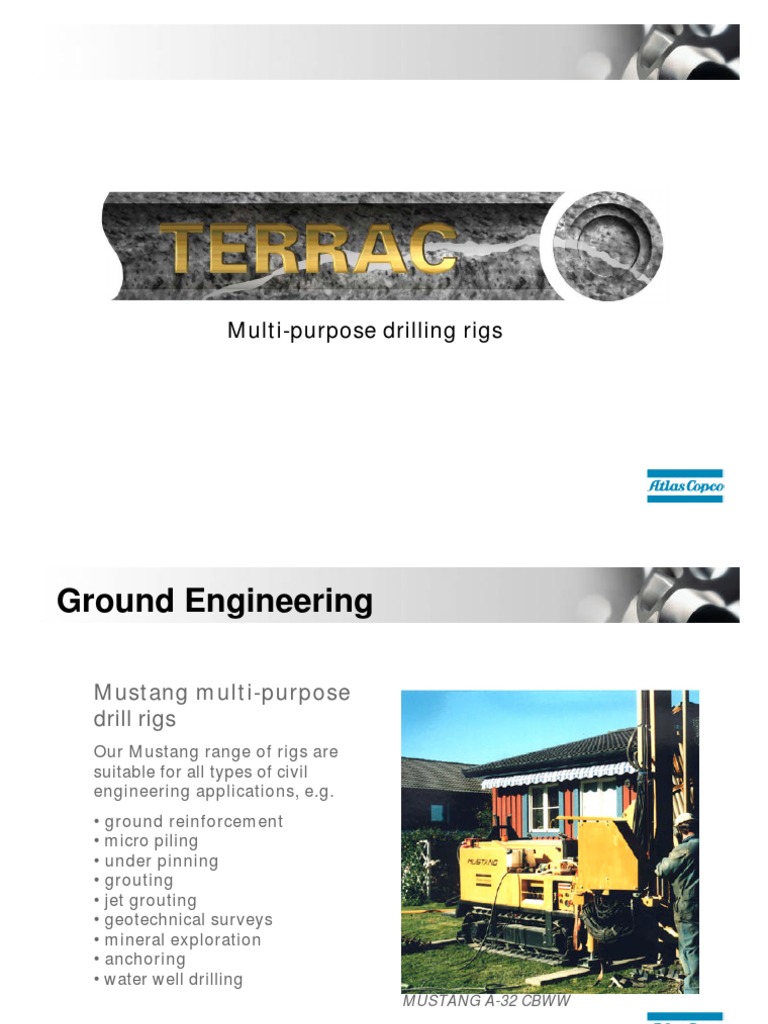 Craelius-Drilling Rigs | PDF | Drilling Rig | Gas Technologies