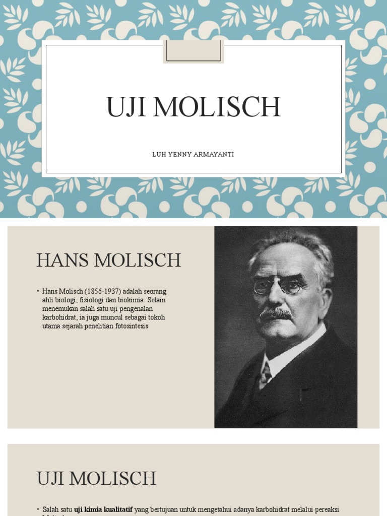 Uji Molisch: Deteksi Karbohidrat | PDF | Kesehatan Holistik | Sains ...