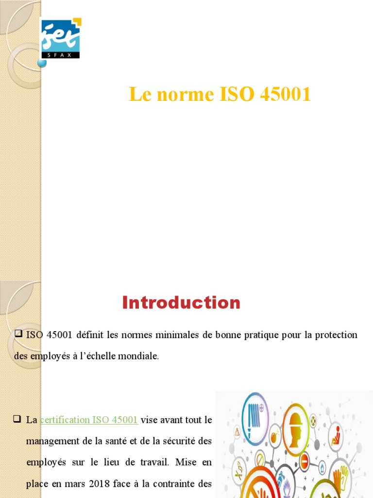 La Norme Iso 45001 | PDF | Sécurité | Business