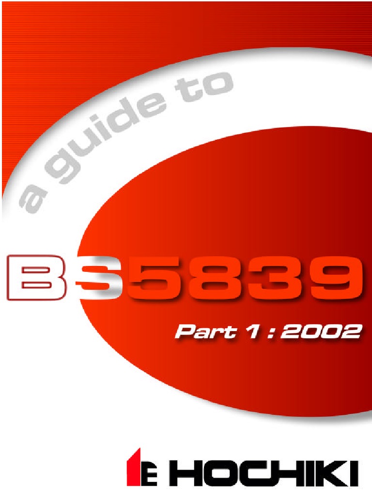 Fire-Alarm A Guide To Bs5839 Part-1 2002 | PDF | Optical Fiber ...