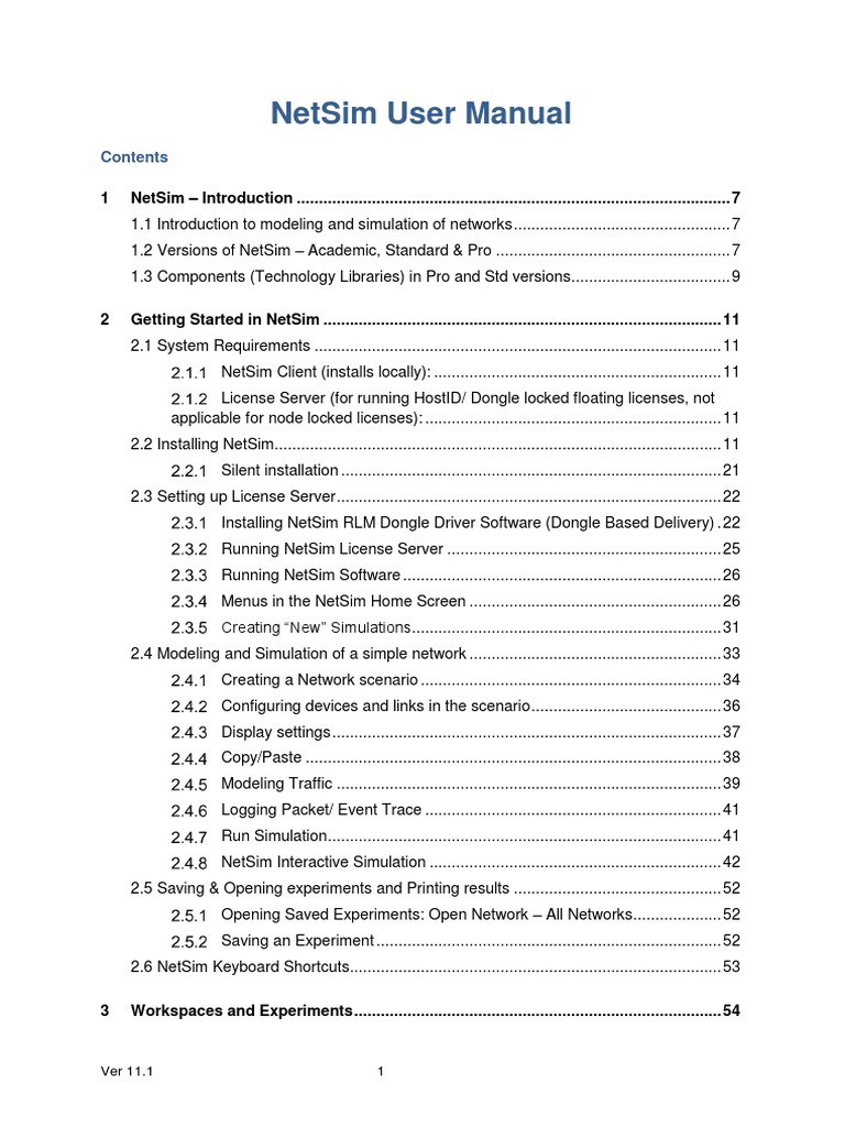 NetSim User Manual | PDF | Installation (Computer Programs) | Wireless ...